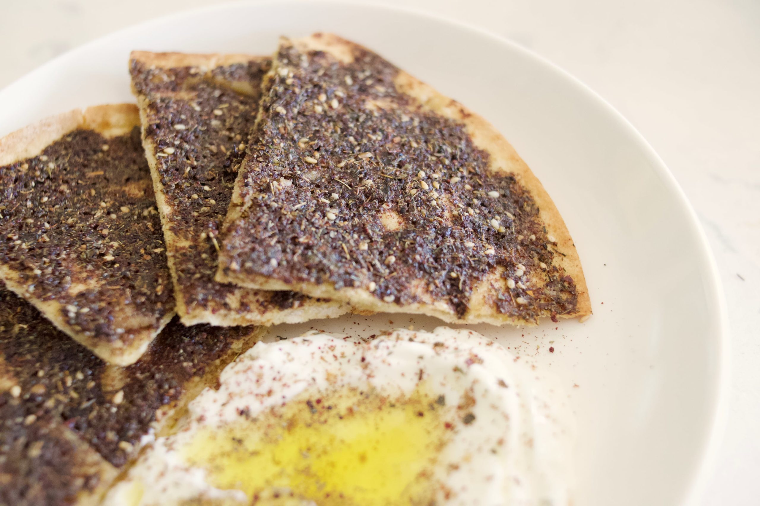 Za'atar Manakish | Zatar Manakeesh - Kalie Stephan