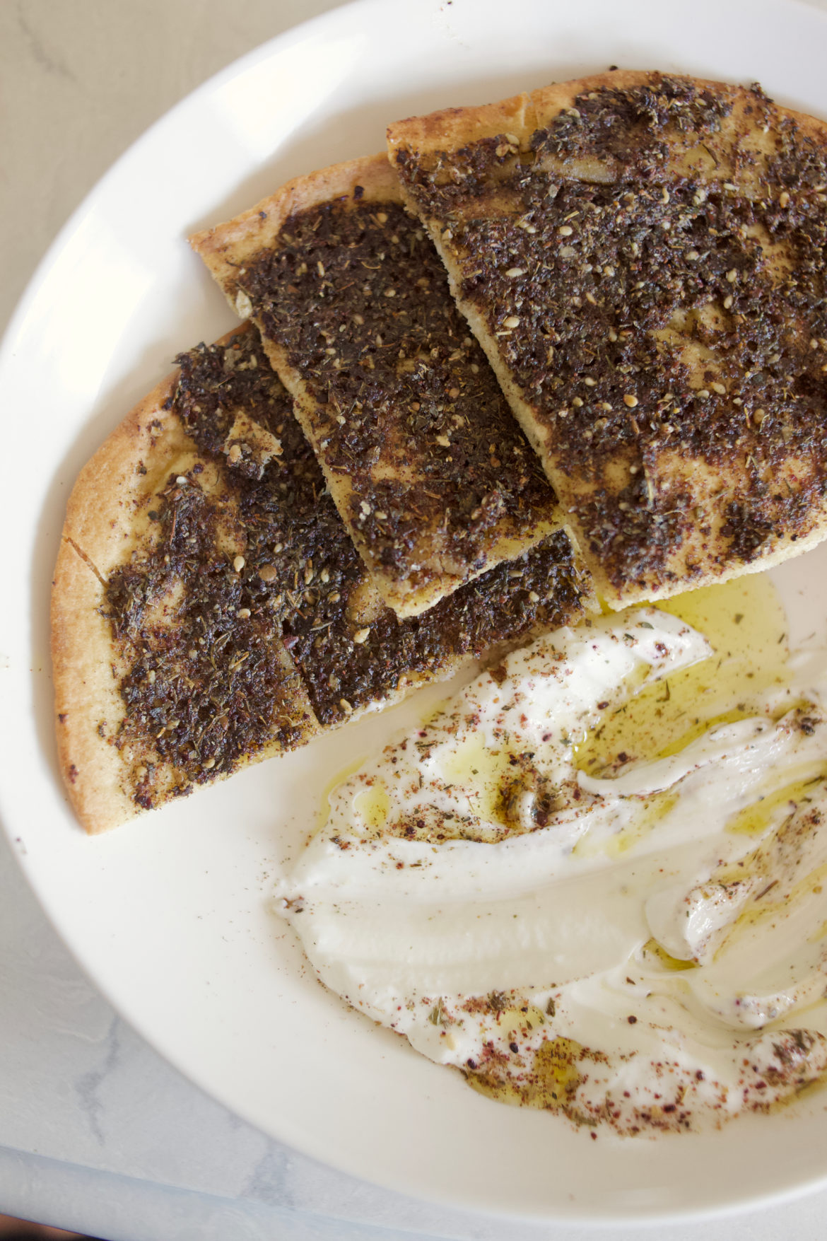 Za'atar Manakish | Zatar Manakeesh - Kalie Stephan